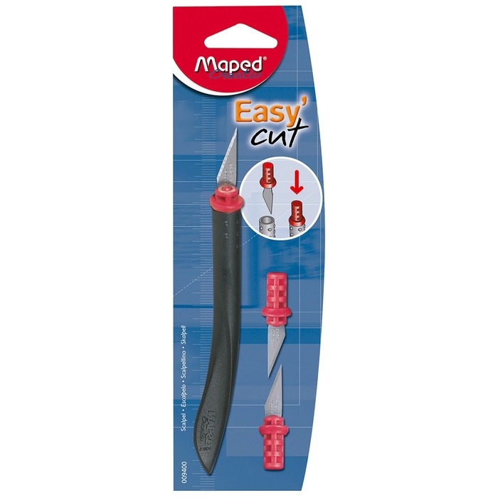 CUTTER MAPED CREATIO EASY CUT (NEGRO) :: AltaGama Papelerías